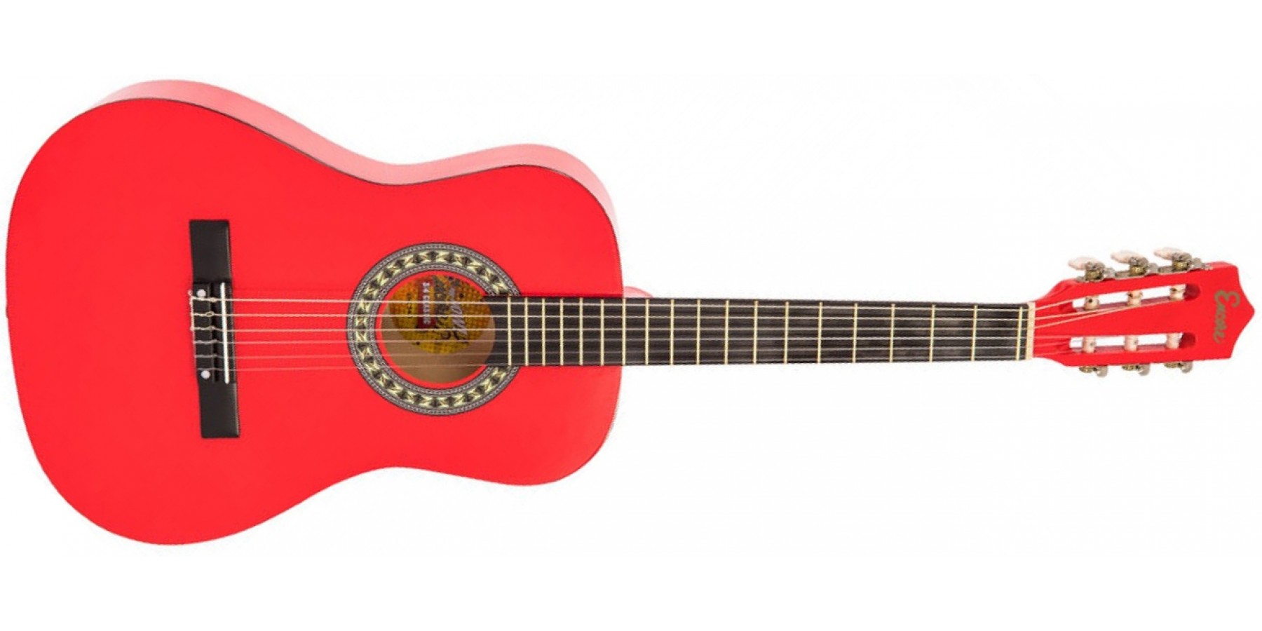 Encore 3/4 Size Classical Guitar Pack Red - Guitar.co.uk Encore 3/4 Size Classical Guitar Pack Red - Guitar.co.uk