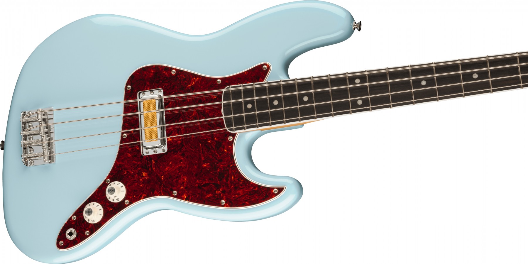 Fender Gold Foil Jazz Bass Sonic Blue Uk