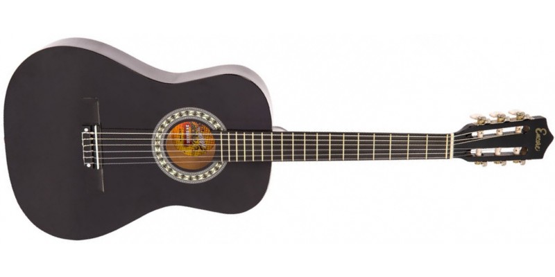Encore 3/4 Size Classical Guitar Pack Black - Guitar.co.uk Encore 3/4 Size Classical Guitar Pack Black - Guitar.co.uk